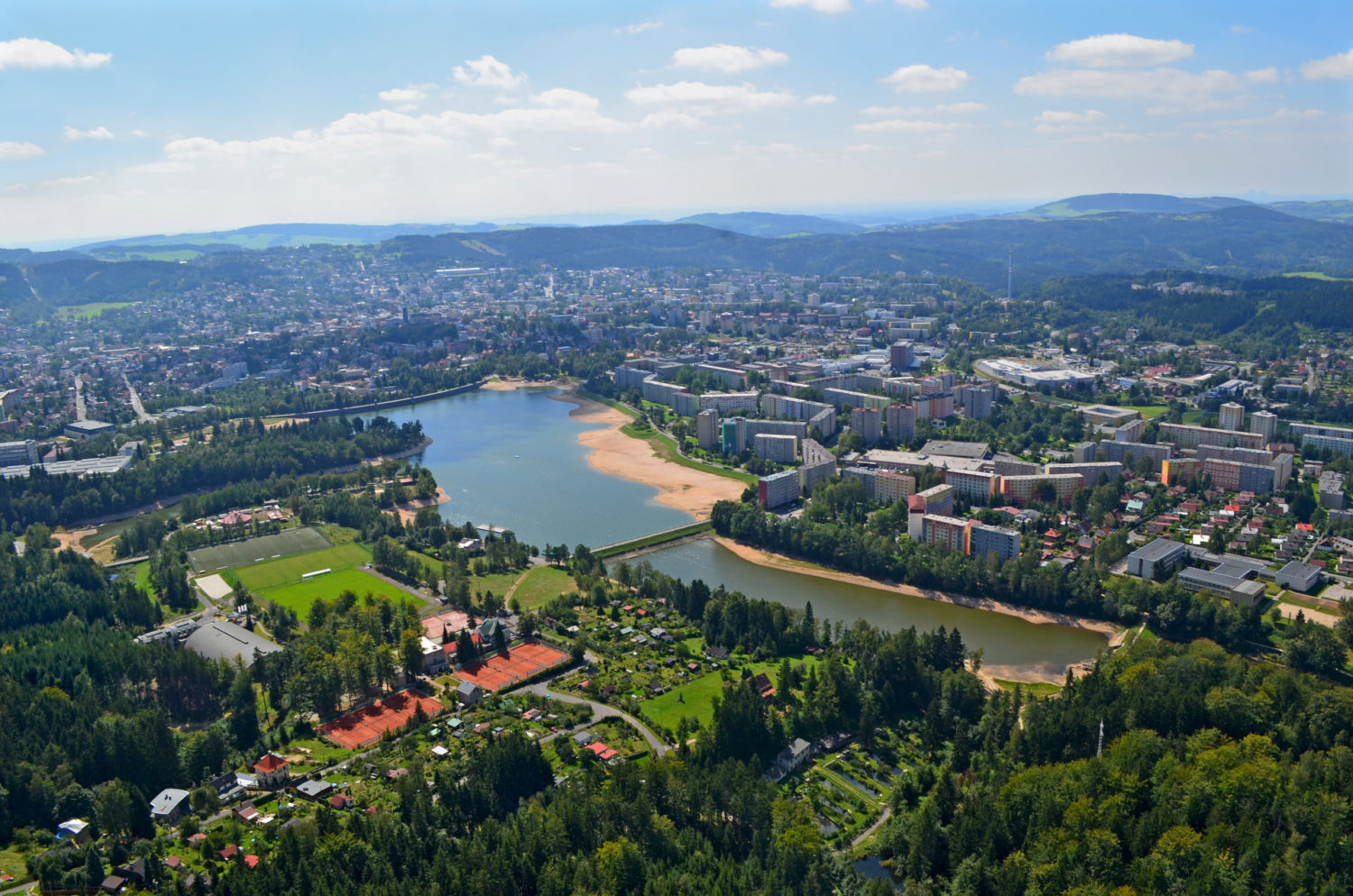 The Mšeno Reservoir – the Jablonec SEA - Informační centrum Jablonec n. N.
