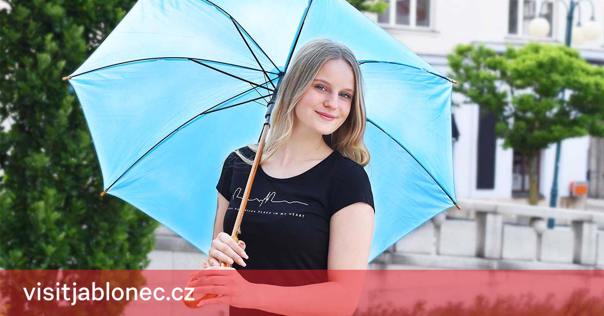 Deštníky s motivem Jablonce - Informační centrum Jablonec n. N.